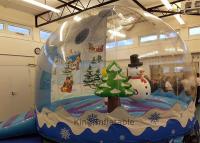 China 3m PVC Tarpaulin Inflatable Snow Globe Balloon For Take Photos for sale