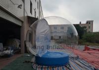 China Nylon Fabric 2.5 M Bubble Inflatable Snow Globe For Take Photos for sale