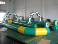 China Customized 0.65m Inflatable Sports Games Racetrack Playground Self-stand for sale