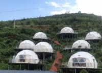 China Outdoor Transparent 4 m Geodesic dome tent Bubble Camping Tent With A View Of The Stars Steel Pipes for sale
