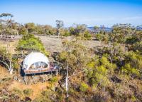 China Portable 5m Geodesic dome Tent Geodesic Star frame Tent With Clear Pvc Cover for sale