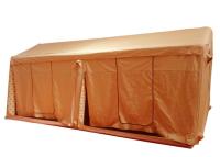China 0.65mm PVC Airtight desert Camping Cube Cabin Inflatable Event Tent for sale