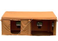 China 0.65mm PVC Airtight desert Camping Cube Cabin Inflatable Event Tent for sale