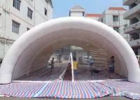 China 0.55mm PCV LED tent Portable 10*6m Inflatable party Event trade show Tent For Wedding for sale