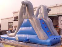 China Commercial Inflatable Water Slide Pool For Kids Amusement Games for sale
