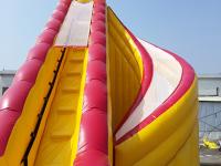 China Outdoor Kids Inflatable Water Slide With Pool / PVC Tarpaulin Water Park Games for sale