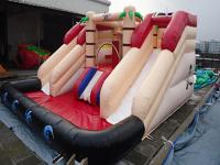 China Outdoor Amusement Inflatable Water Slide CE Certificate Blower For Water Games for sale