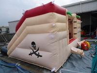 China Outdoor Amusement Inflatable Water Slide CE Certificate Blower For Water Games for sale