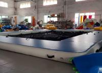 China Sea pool Inflatale 0.9mm Floating Swimming Pool With Unti Jellyfish Net for yacht for sale