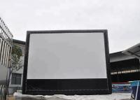China 0.55 mm Inflatable Outdoor Projector Movie Screen , Jumbo Inflatable Projector Screen for sale