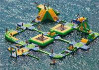 China New Design Giant Beach Inflatable Water Parks Lake Floating Water Games for sale