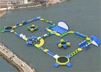 China New Design Giant Beach Inflatable Water Parks Lake Floating Water Games for sale