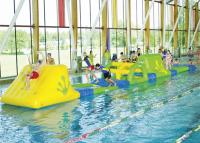 China Aqua Jump Inflatable Floating Water Park / Inflatable Water Island for sale