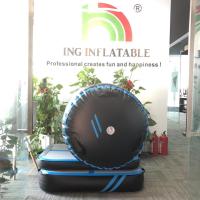China Inflatable Gym Mat Air Tumbling Track Gymnastics Cheerleading Air Floor for sale