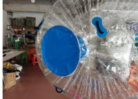 China 0.8mm PVC Clear Inflatable Human Hamster Bubble Ball for sale