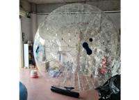 China 0.8mm PVC Clear Inflatable Human Hamster Bubble Ball for sale