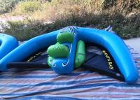 China 0.9mm Pvc Tarpaulin Towable Inflatable Flying Manta Ray fly fish Water Sport 3*2.6m for sale