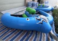 China 0.9mm Pvc Tarpaulin Towable Inflatable Flying Manta Ray fly fish Water Sport 3*2.6m for sale