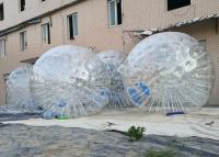 China 2.7m Diameter Clear Inflatable Floating Human Sized Hamster Ball For Adult for sale