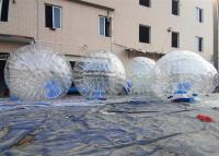 China 2.7m Diameter Clear Inflatable Floating Human Sized Hamster Ball For Adult for sale