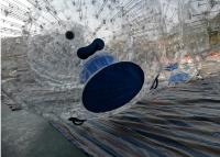 China 2.7m Diameter Clear Inflatable Floating Human Sized Hamster Ball For Adult for sale