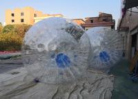 China 2.7m Diameter Clear Inflatable Floating Human Sized Hamster Ball For Adult for sale