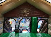 China Forest Theme Kids Inflatable Dry Slide Jumping castle Dry Bouncer Commercial for sale
