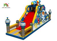 China S Shape Alien Obstacle Course Inflatable Sports Games 20M Long For Outdoor for sale