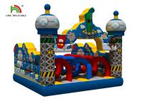 China S Shape Alien Obstacle Course Inflatable Sports Games 20M Long For Outdoor for sale