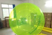 China Yellow Ball Inflatable Walk On Water Ball For Children Amusement for sale