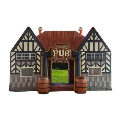 China Portable Inflatable Pub Tent With Complete Digital Printing for sale