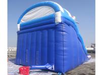 China Amusement Outdoor Inflatable Water Slide With Pool For Kids Water Park Games for sale