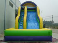 China Kids Backyard Inflatable Water Slide With Pool PVC Tarpaulin CE Certificate Blower for sale