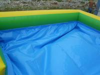 China Kids Backyard Inflatable Water Slide With Pool PVC Tarpaulin CE Certificate Blower for sale
