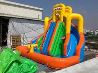 China PVC Tarpaulin Inflatable Water Slide / Inflatable Water Park Games for sale