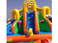 China PVC Tarpaulin Inflatable Water Slide / Inflatable Water Park Games for sale