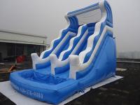 China Outdoor Inflatable Amusement Slide Pool For Kids CE Certificate Waterproof Slide for sale