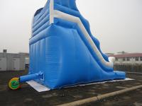 China Outdoor Inflatable Amusement Slide Pool For Kids CE Certificate Waterproof Slide for sale