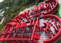 China 50m Long 5k Inflatable Obstacle Course Children Amusement Park for sale