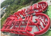 China 50m Long 5k Inflatable Obstacle Course Children Amusement Park for sale