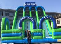 China 0.55mm High Commercial Park Inflatable Water Slide Sports Game for sale