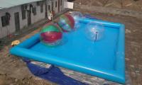China 100m Square Meter Inflatable Swimming Pools Water Walking Ball Inside for sale