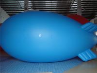 China Commercial Inflatable Advertising Products / 0.2mm PVC Helium Inflatable Airplane for sale
