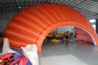 China Party 10m By 5m Semicircle Inflatable Event Tent With LED Light for sale