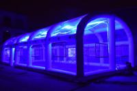 China Plato 0.65mm Inflatable LED Lighting Tent Blow Up House For Party for sale