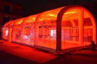 China Plato 0.65mm Inflatable LED Lighting Tent Blow Up House For Party for sale