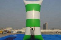 China 0.9mm PVC Inflatable Jumping Pillow For Outdoor Water Parks for sale