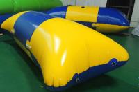 China 0.9mm PVC Inflatable Jumping Pillow For Outdoor Water Parks for sale