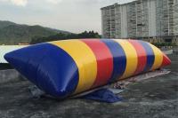China 0.9mm PVC Inflatable Jumping Pillow For Outdoor Water Parks for sale