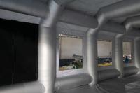 China Transparent Outdoor Inflatable Car Capsule Bubble Tent Garage for sale